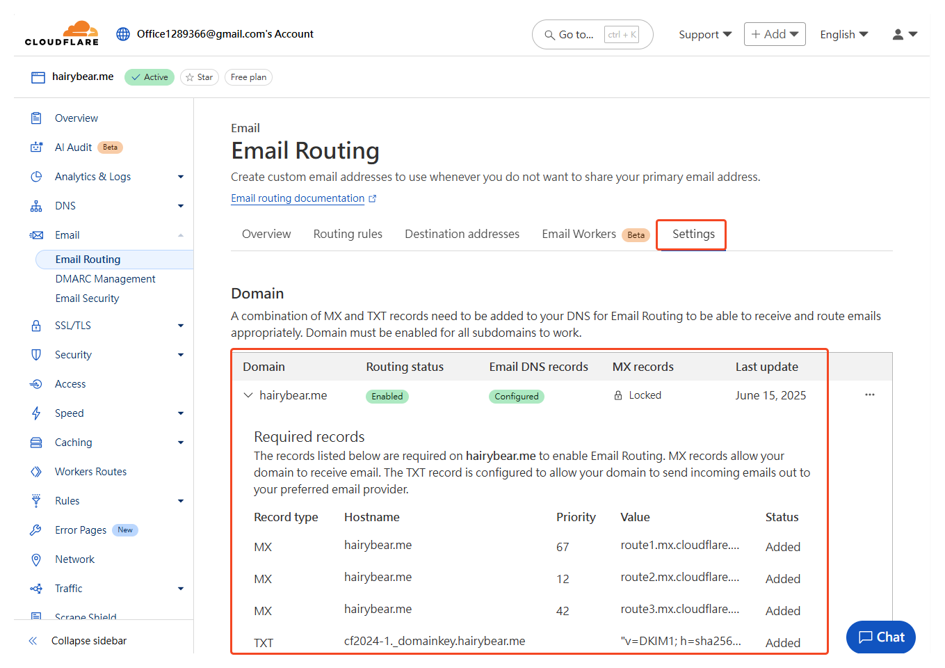 Cloudflare：Domain 託管便捷應用 - Email Routing | JunHong's Blog